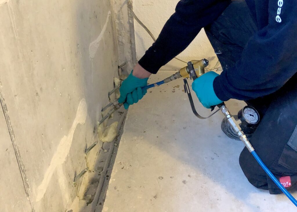 Concrete injection products for crack repair | Lares Solustions